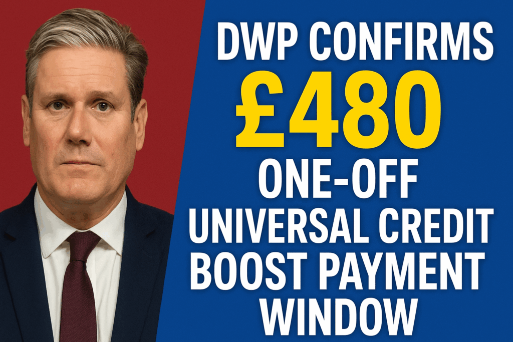 DWP Confirms £480 One-Off Universal Credit Boost Payment Window – LMLS News